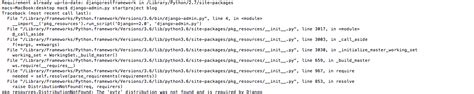 how can i create a project with django on my mac stack