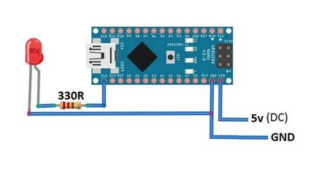 Led Blinking Using Arduino Nano Instructables