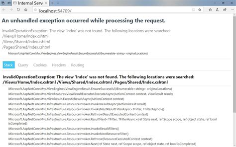 in core 3 preview i can not run mvc core with cshtml pages in vb