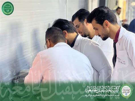 ورشة تطبيقية لطلبة قسم هندسة تقنيات التكييف والتبريد المرحلة الرابعة عن