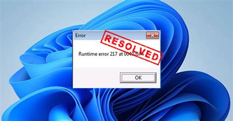 steps to fix runtime errors in windows 11