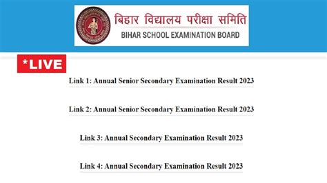 Bseb Bihar Board 12th Compartment Result 2023 Out बिहार बोर्ड 12वीं