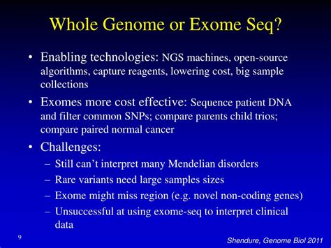 Ppt Genome And Exome Sequencing Read Mapping Powerpoint Presentation
