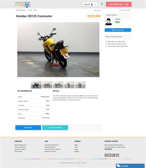 nimble classified ads script php and laravel geo