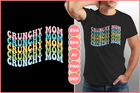 Crunchy Mom Graphic By Infinitygraph · Creative Fabrica