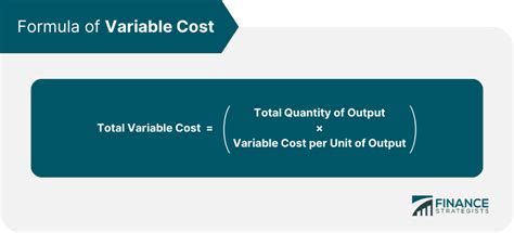 Variable Cost Definition Factors Formula And Applications