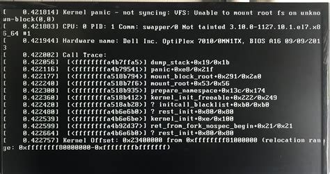 kernel panic distro discussion and help freepbx community forums