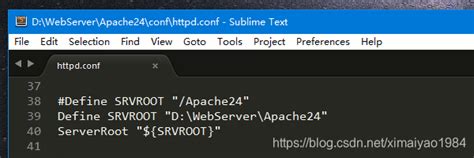 windows下启动apache报错：serverroot must be a valid directory 阿里云开发者社区