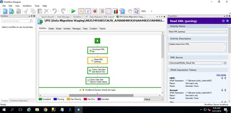 read xml get error the value of xml source property is