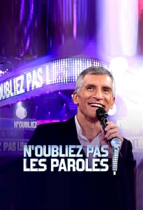 Noubliez Pas Les Paroles E6499 Émission N°1 Du 8 Janvier 2025