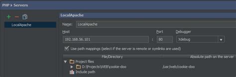 setting up intellij idea remote debugging with xdebug dey code
