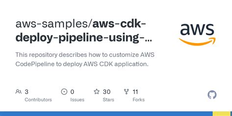 aws cdk deploy pipeline using aws codepipeline sample pipeline stack