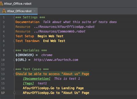 robot framework test automation made quick and easy
