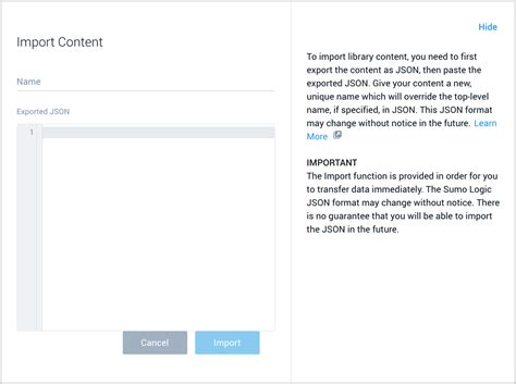 parser editor sumo logic docs