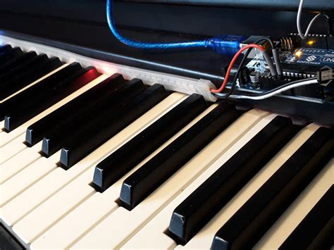 arduino leds midi keyboard musescore piano tutor