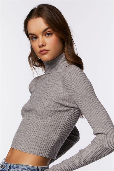 Ribbed Turtleneck Sweater