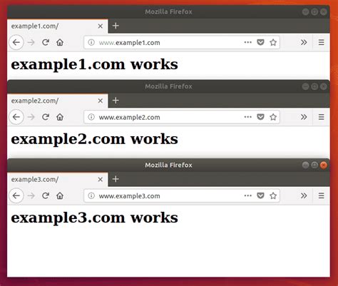 how to configure apache virtualhost on ubuntu 18 04 lts linux hint
