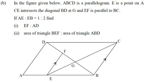 In The Given Figure Abcd Is A Parrellelogram In Which Bc Is Produced