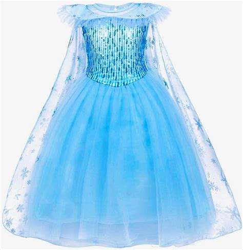 Disney Inspired Frozen Elsa Princess Dress Costume Set Etsy