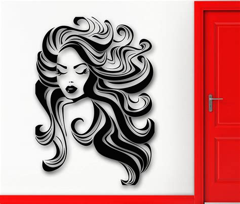 Wall Sticker Vinyl Decal Hot Sexy Girl Beauty Salon Spa