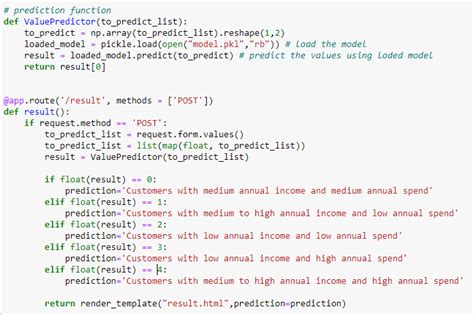 deploying a machine learning model using flask for