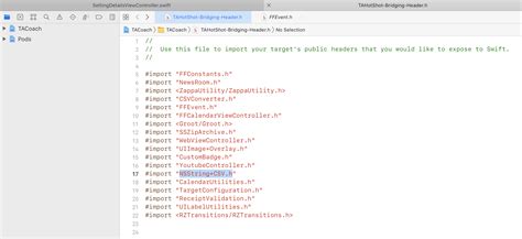 ios how can i use objective c extension functions in swift with xcode