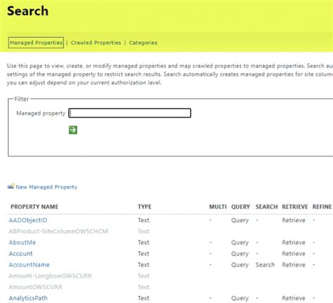 how to create a managed property in sharepoint online sharepoint maven
