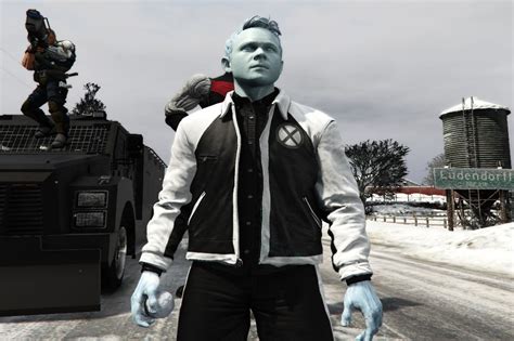 iceman x men [add on ped] gta5