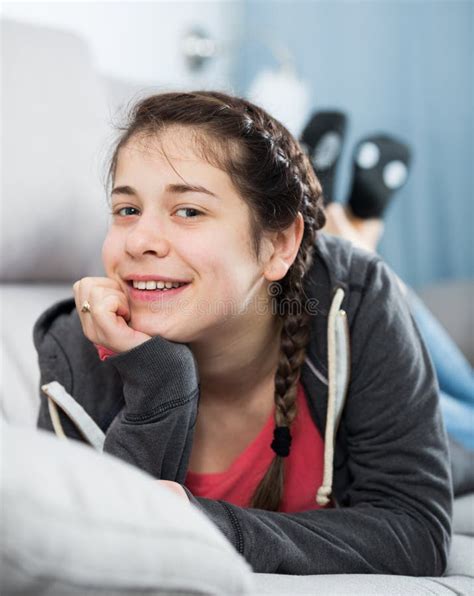 Girl Posing Playfully Stock Image Image Of Caucasian 233683981