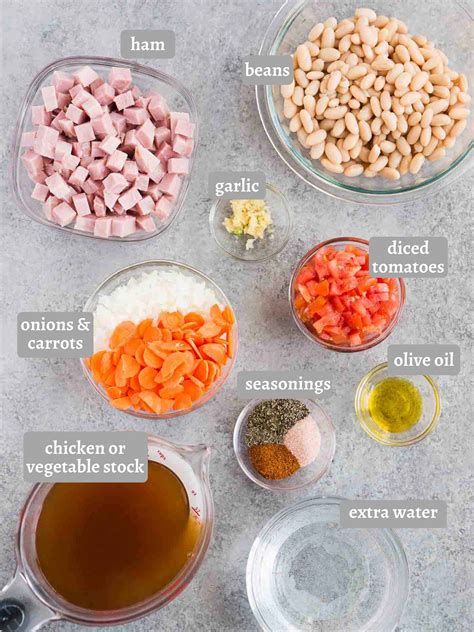 Instant Pot Ham White Bean Soup Delicious Meets Healthy