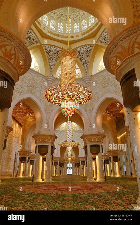 The Sheikh Zayed Grand Mosque Center Szgmc Is The Largest Mosque In The