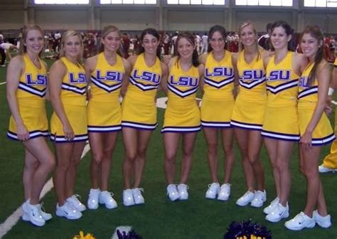 Pin By Jamiella Clark On Cheerleaders Cheerleading Girly Games Lsu