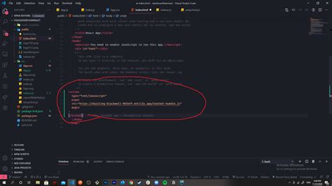 javascript how to embed a webpack bundled react app to another site