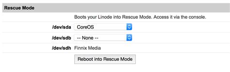 install coreos on your linode linode