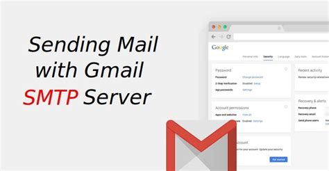 code c send mail with gmail smtp server nosomovo
