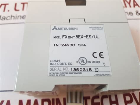 Mitsubishi Fx2n 8ex Es Ul Programmable Controller Aeliya Marine