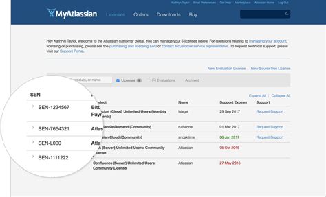 how to find your support entitlement number sen atlassian support