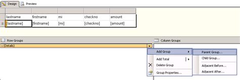 reporting services adding subtotals to ssrs report tablix stack