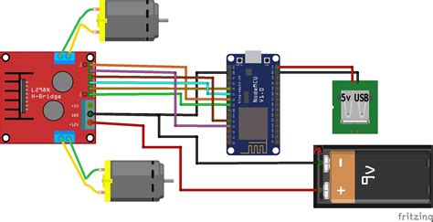 wifi controlled robot nodemcu esp8266 wifi robot tutorial