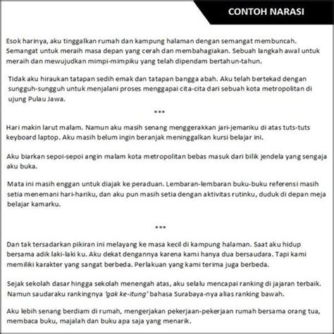 Inilah Contoh Narasi Bahasa Jawa [terlengkap] Catatan Gangsar