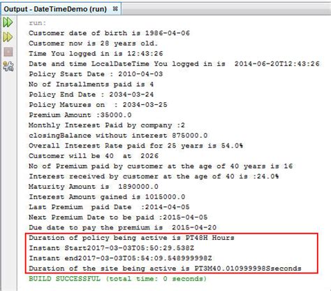 java se 8 using date and time api to calculate date offsets