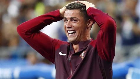 Cristiano Ronaldo Crying After Eder Goal • Euro 2016 Final • Portugal 1