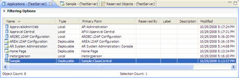 using object lists documentation for remedy action request system 8 1