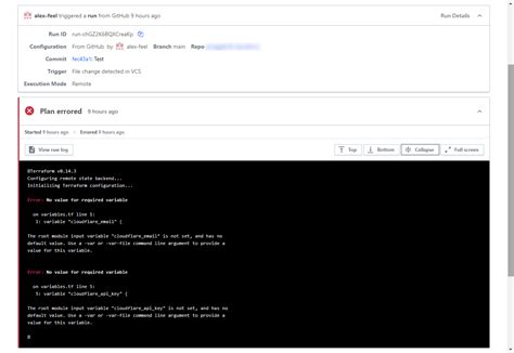 [solved] environment variables are not exported in terraform cloud
