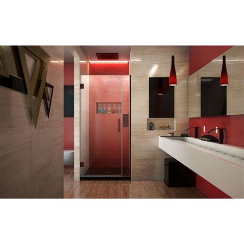 Dreamline Unidoor Plus 32 In To 32 1 2 In W X 72 In H Frameless Hinged