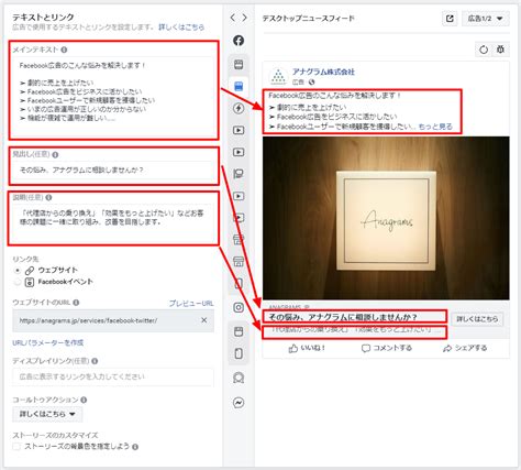 もう迷わない！facebook広告の画像サイズとテキスト文字数の推奨要件にみるクリエイティブの基本の「き」｜アナグラム株式会社