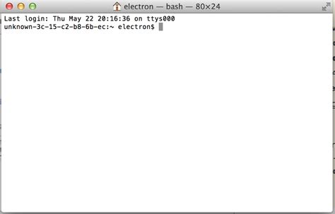 macos osx terminal weird prefix stack overflow
