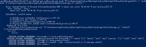 python error on openfl npm install typescript openfl
