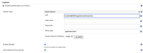aggregate jenkins build logs stored in elasticsearch view in kibana