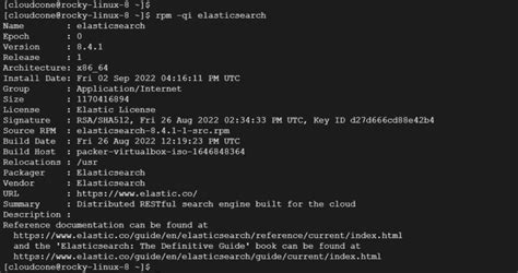 check if elasticsearch is installed tutorials and how to cloudcone